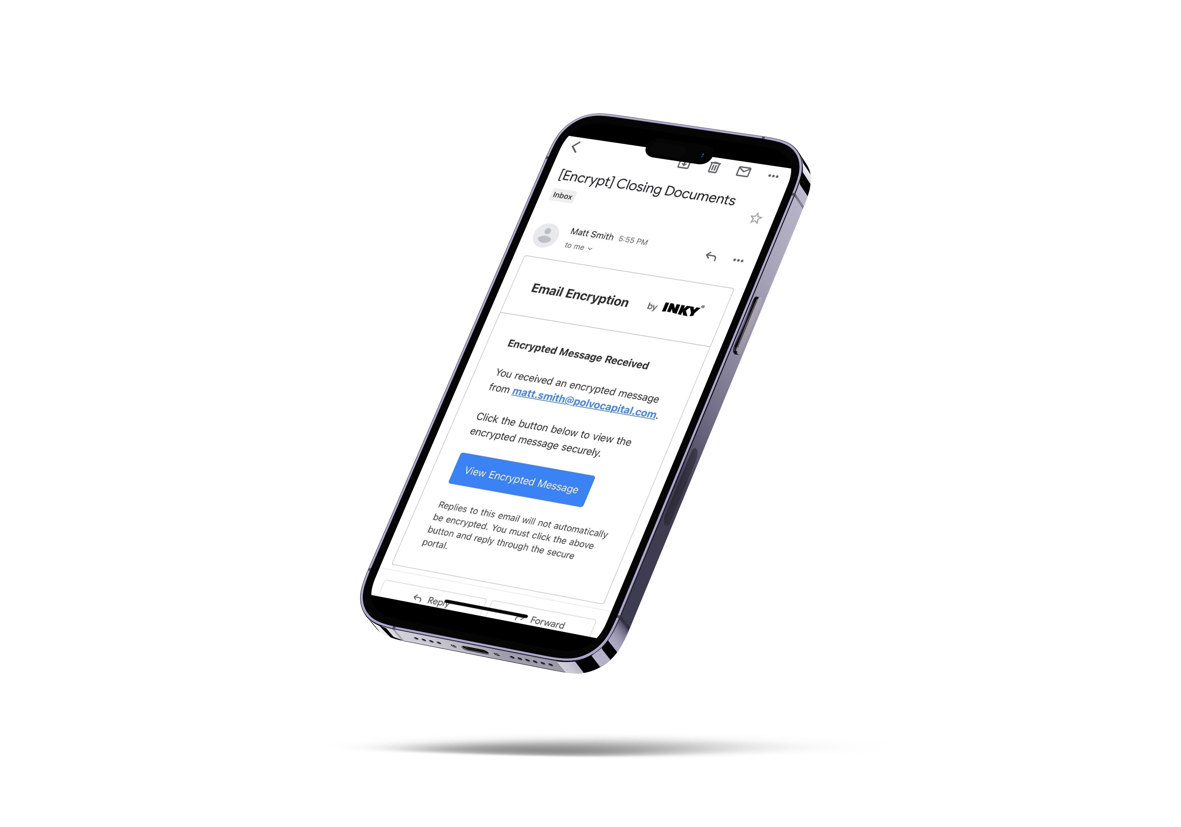 INKY | Technology | Email Encryption
